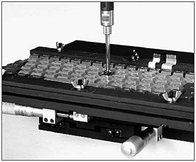 Keyboard Compression Test Jig : Shimadzu SOPS